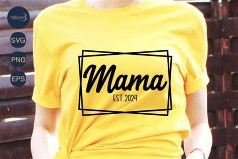 2 Mommy Est 2024 Png Designs And Graphics