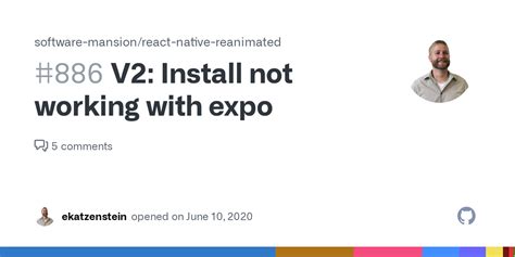 V Install Not Working With Expo Issue Software Mansion React Native Reanimated GitHub