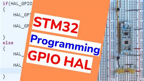 3 Stm32 Gpio Hal Programming Youtube