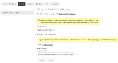 Issue In Importing Power Bi Report And Refreshing Microsoft Fabric