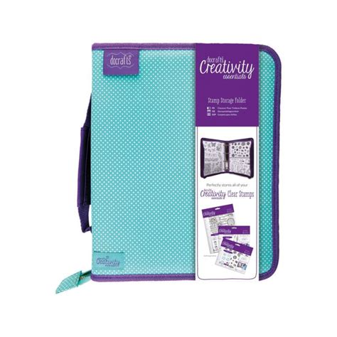 Docrafts Creativity Essentials Stamp Storage Folder