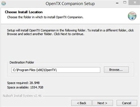 Installing OpenTX Comp OpenTX University