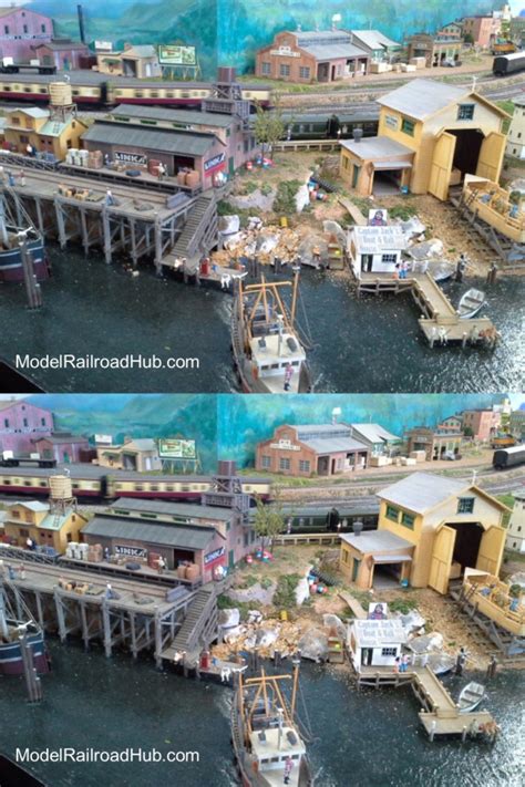 Spot The Differences In This Model Train Scene Model Train Help