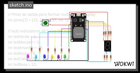 Practica Autonoma2 Wokwi Esp32 Stm32 Arduino Simulator