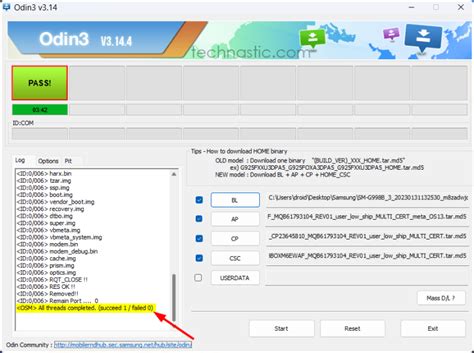 How To Use Odin To Flash Firmware On Samsung Devices Technastic