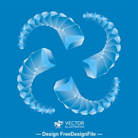 추상 파란색 배경 조합 배경 패턴 벡터 Eps Uidownload