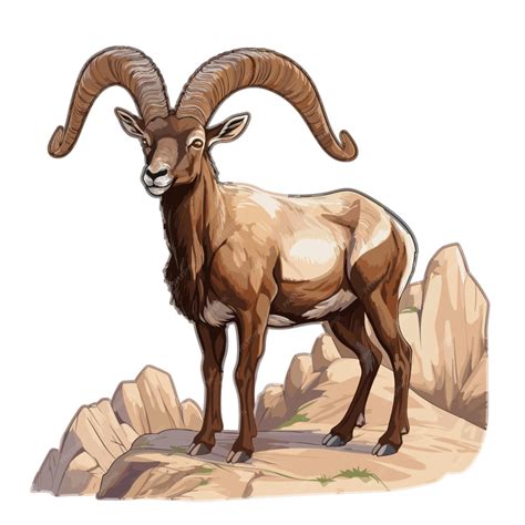 Ibex Vector Premium Ai Generated Vector