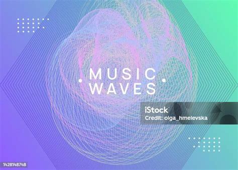 네온 Edm 플라이어 전기 트랜스 음악 테크노 Dj 파티 전자 음악에 대한 스톡 벡터 아트 및 기타 이미지 음악 Dj 디자인 Istock