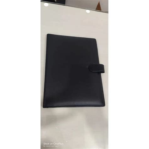 Rexine Black Corporate File Folder Paper Size A4 At ₹ 90 In New Delhi