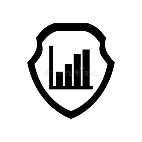 Shield With Safe Secure Padlock Vector Illustration Stock Illustration Illustration Of