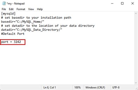 How To Change Default MySQL Port In Windows Coding Sight