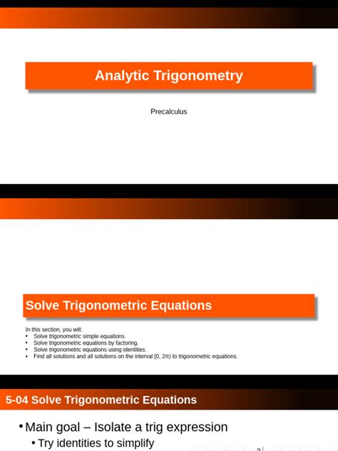 Trigonometric Equations Pdf