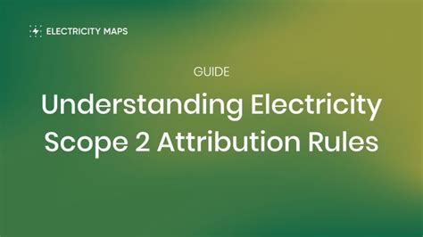Electricity Maps On Linkedin Electricity Maps Scope 2 Attribution Rules
