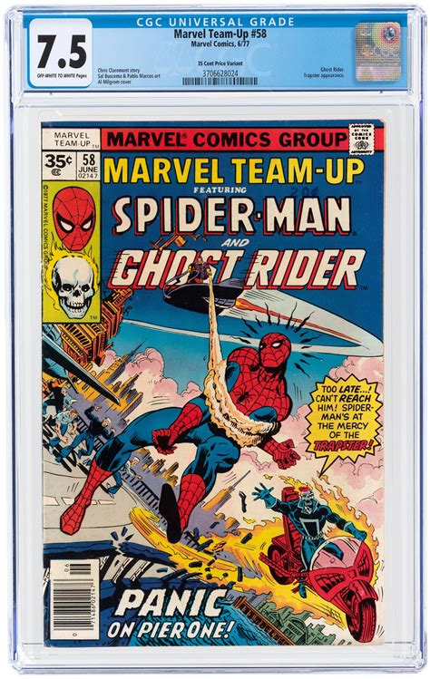Hake S Marvel Team Up June Cgc Vf Cent Variant