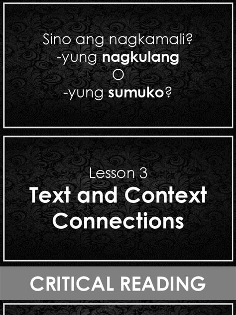 text and context connection pdf intertextuality proposition