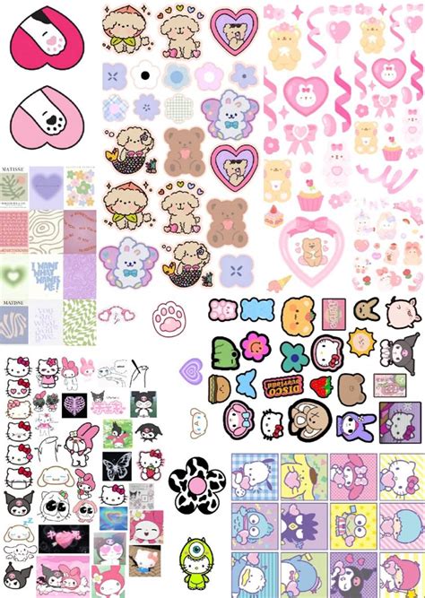 Распечатки под чехол 💒 Sticker Tasarımı Çıkartma Süsleme çizimi