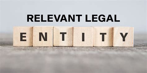When Is A Legal Entity Relevant And Registrable