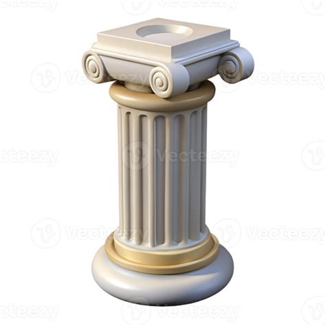Wonderful Abstract Classical Column Capital High Quality 59402376 Png