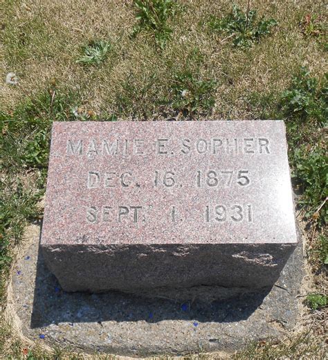 Mary Estella “mamie” Cochran Sopher 1875 1931 Find A Grave Memorial