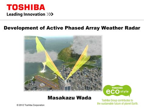 PPT Development Of Active Phased Array Weather Radar PowerPoint Presentation ID