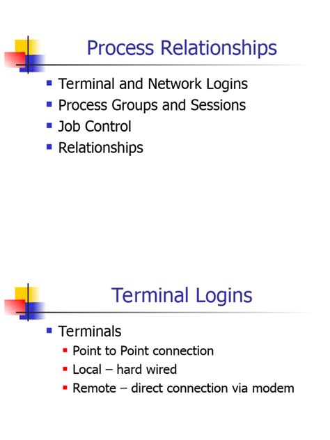 Process Relationships Pdf Concurrent Computing Process Computing