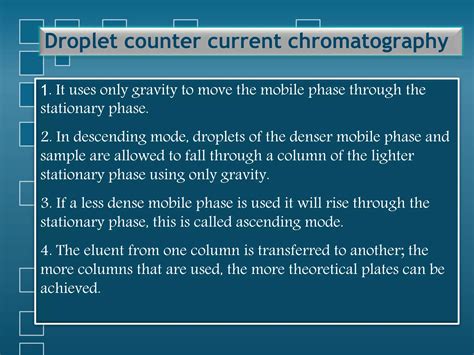 Counter Current Chromatography Pptx