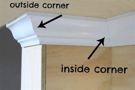 Molding For Corners Inside How To Cut Crown Molding Inside Corners A Step By Step Guide Qhkzie