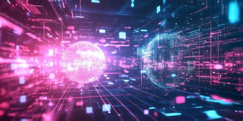 A Futuristic Ai Powered Weather Prediction System Featuring Glowing