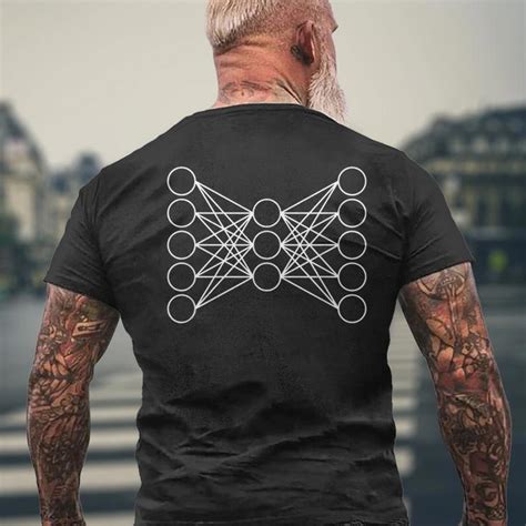 Autoencoder Artificial Neural Network Deep Learning Ai Mens Back Print