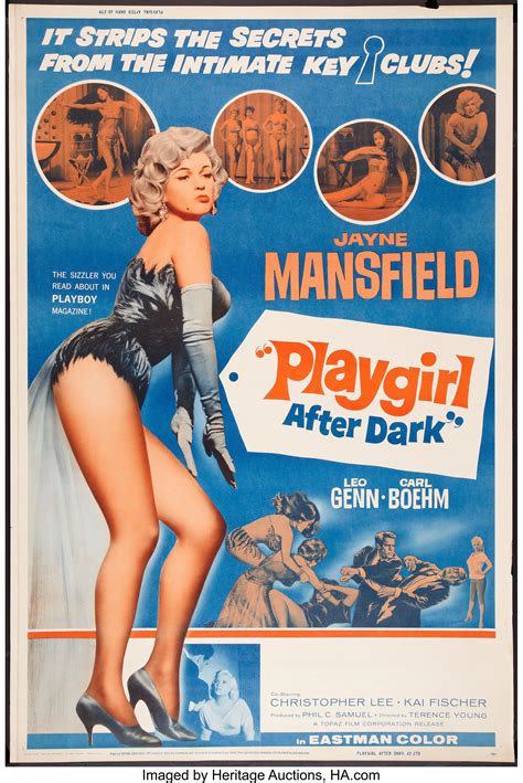 Playgirl After Dark Topaz 1961 Poster 40 X 60 Lot 52278