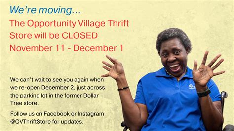 Save Cash And Get What You Need Opportunity Village Thrift Store