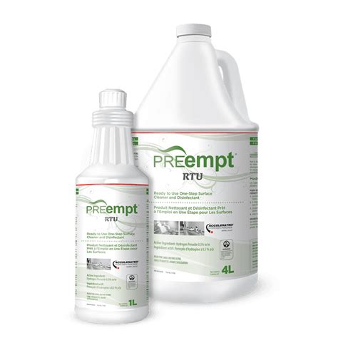 Preempt™ Product Overview Preempt™ Salon And Spa Disinfectants