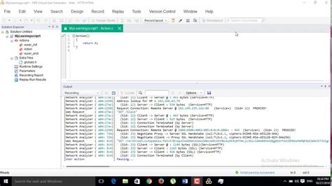 record script in load runner youtube