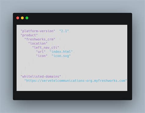 Not Able To Render My App On Left Nav Cti In Freshworks Crm App Platform Freshworks