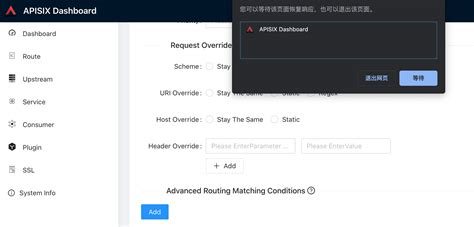 After Configuring Redirect In Route Dashboard Cannot Run Normally