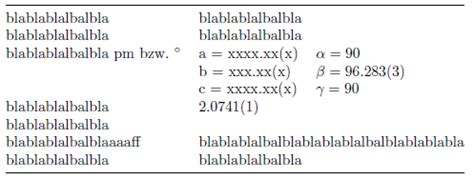 Alignment In A Table TeX LaTeX Stack Exchange