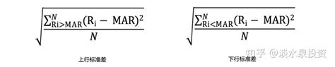 浅谈指标——上行标准差与下行标准差 知乎