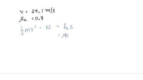 Solved If The Coefficient Of Kinetic Friction Between Tires And Dry Pavement Is 0 80 What Is