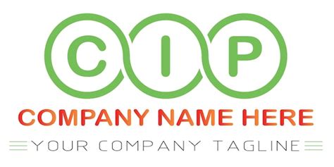 Premium Vector Cip Letter Logo Design