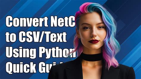 How To Convert Netcdf Files To Csv Or Text Format Using Python Youtube