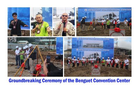 Groundbreaking Ceremony Of The Benguet Convention Center Filipino Groundbreaking Ceremony Of The Benguet Convention Center Filipino