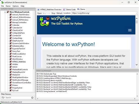 Html2webview Webviewbackendedge Not Working On Windows 11 Wxpython Users Discuss Wxpython