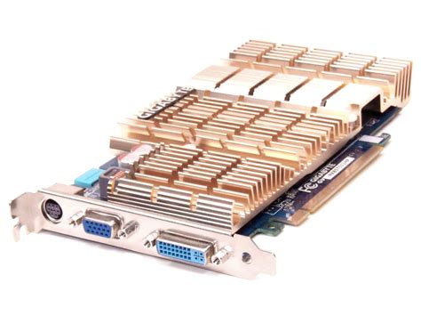 Gigabyte Nvidia GeForce 8500 GT GV NX85T512HP 512MB PCI E Grafikkarte Video Card