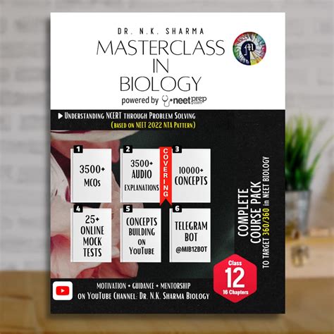 Course Masterclass In Biology Class 12th Book
