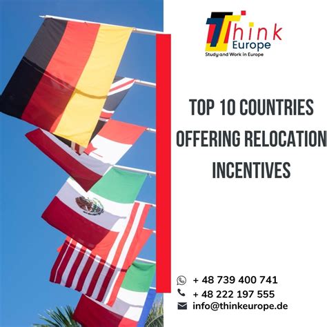 Top 10 Countries With Best Relocation Incentives