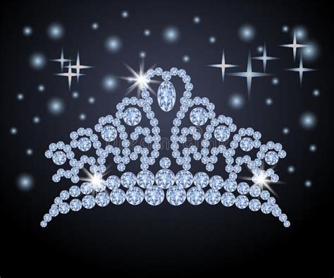 Princess Diamond Tiara Vector Stock Vector Illustration Of Luxury Brilliant 260262686