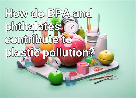 How Do Bpa And Phthalates Contribute To Plastic Pollution Health Gov