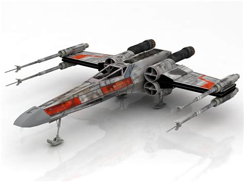Star Wars X Wing 3d Model Turbosquid 1627815