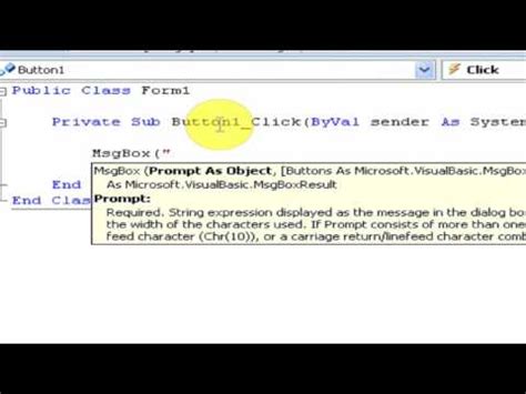 How To Make Hello World Program In Visual BASIC YouTube