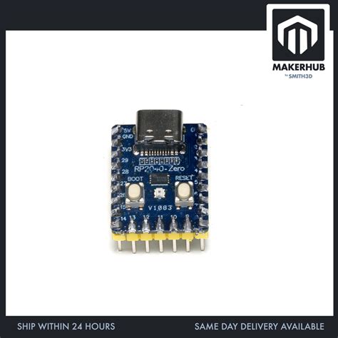 rp2040 zero microcontroller board raspberry pi dual core arm cortex m0